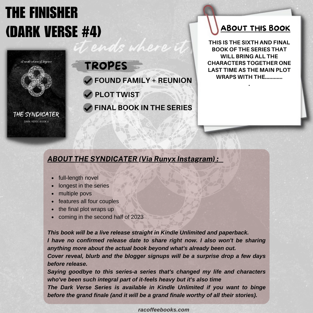 Dark Verse Series by Runyx : Book Series Guide