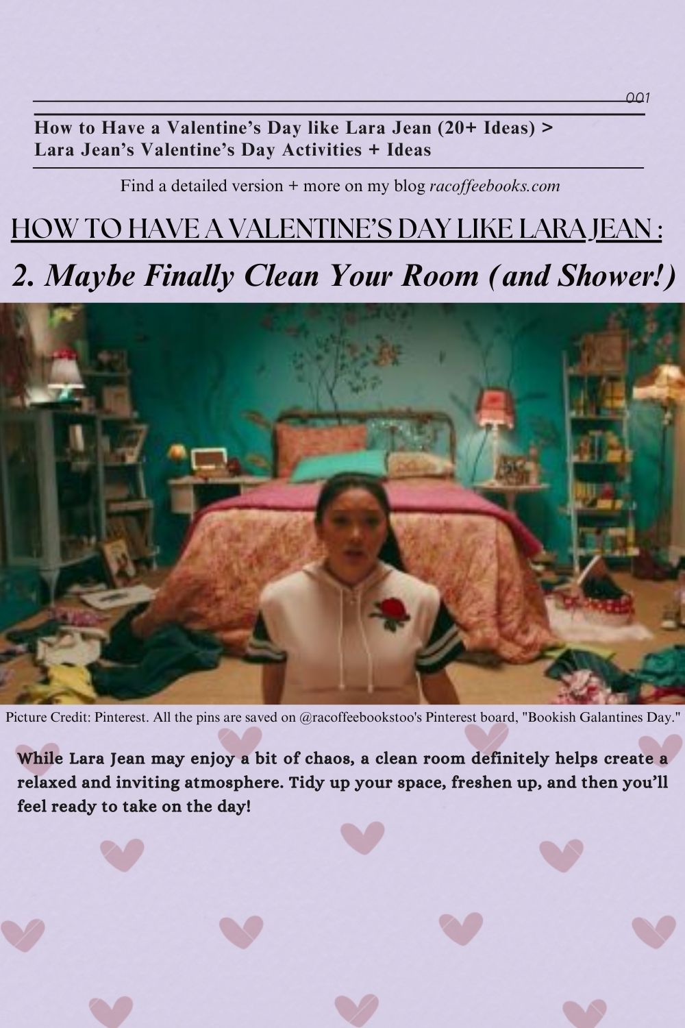 How to Have a Valentine's Day like Lara Jean (20+ Ideas) - Racoffee Books